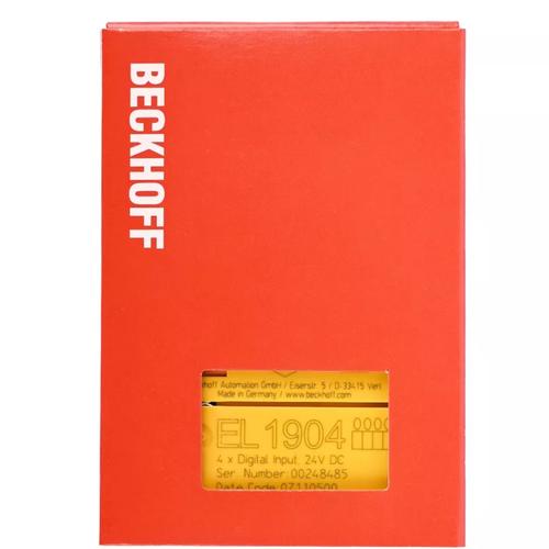 Jual Beckhoff EL1904 | EtherCAT Terminal, 4-channel digital input, 24 V ...