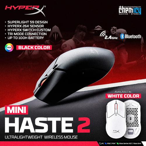 Jual HyperX Pulsefire Haste 2 Mini Ultra-lightweight Wireless Gaming ...