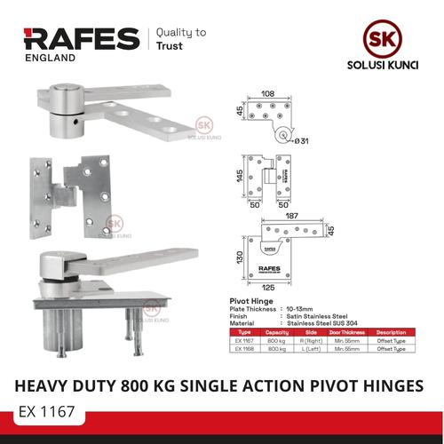 Jual Engsel Pivot RAFES ENGLAND 800 KG SINGLE ACTION Heavy Duty ...