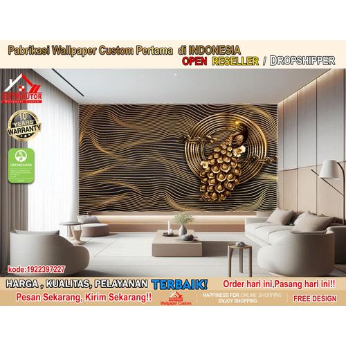 Jual Wallpaper Custom 3D Tema Mural | Wallpaper Ruang Tamu | Wallpaper ...