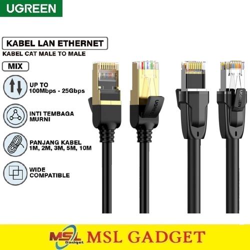 Jual UGREEN Kabel LAN Ethernet RJ45 UTP Cat 7 Cat 8 Gigabit Kabel ...