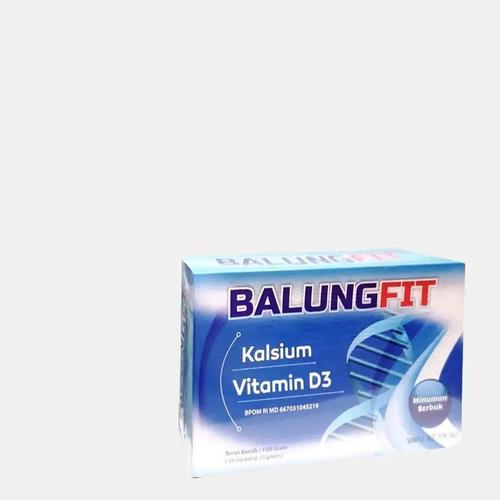 Jual BALUNGFIT MINUMAN SERBUK KALSIUM & VITAMIN D3 UNTUK TULANG 1 BOX ...