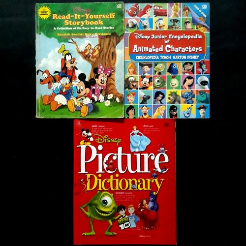 Jual PAKET KOLEKSI 3 SERI DISNEY PICTURE DICTIONARY/DISNEY JUNIOR ...