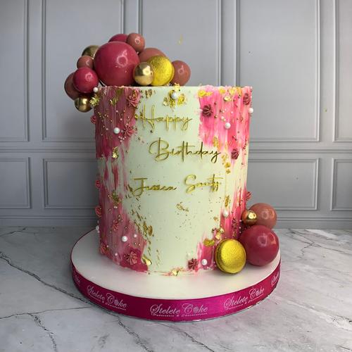 Promo Kue Ulang Tahun/Birthday Cake/Kue Ultah Tema Pink/Kue Birthday ...