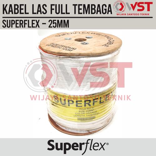 Jual SUPERFLEX Kabel Las 25mm Full Tembaga - ASLI Superflex Australia 25 mm - Kota Surabaya ...