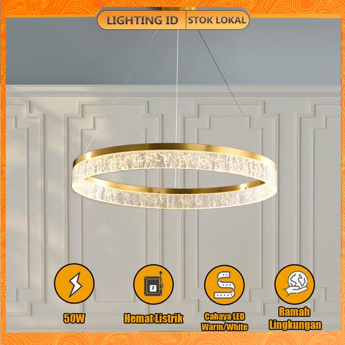 Jual Lampu Gantung Kristal Lampu Desain Modern Mewah Tinggi Lampu ...