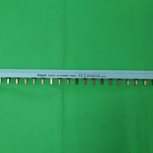 Jual busbar rel sisir mcb 3 phase KB363C 24 mata hager rel sisir hager ...