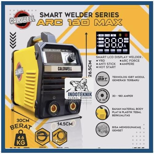 Jual CALDWELL ARC 180 MAX SMART WELDER - Mesin las - Travo las Heavy Duty - Kota Bandung ...