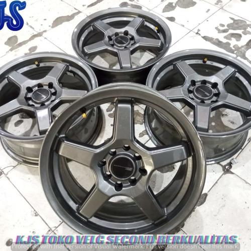 Jual VELG SECOND TERMURAH MODEL WORK EMOTION RING 16 PCD 4X100/4X114.3 LEBAR 7 RATA OFFSET 38 ...