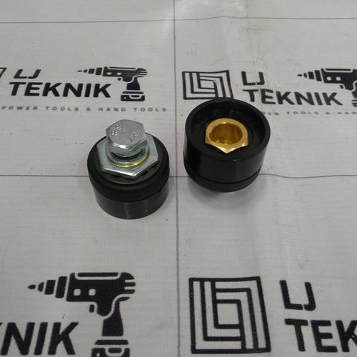 Jual KONEKTOR KABEL LAS FEMALE 35 - 50 MM CONNECTOR LAS WELDING - Kota ...