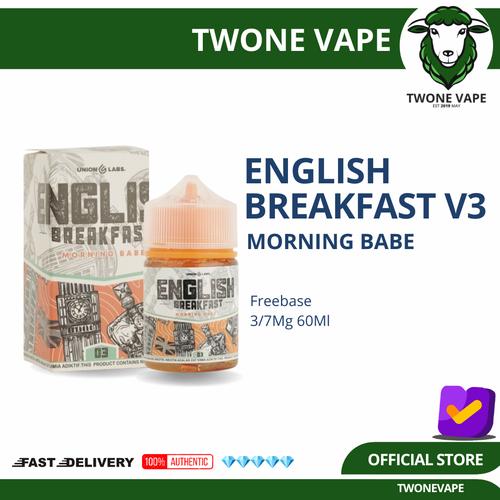Jual Liquid English Breakfast V3 Morning Babe 60ML by Union Labs | EB ...