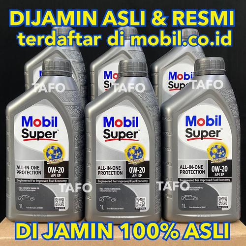 Jual MOBIL SUPER 0w20 / MOBIL SUPER 0W 20 ALL IN ONE PROTECTION - 4 ...