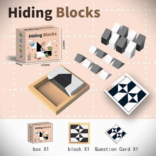 Jual Mainan Game 3D Geometri Puzzle Plastik Block Blok Basic Shape ...