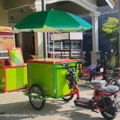 Jual GEROBAK SEPEDA LISTRIK 90*50*60 cm - Kab. Cilacap - BUMEN JAYA ...