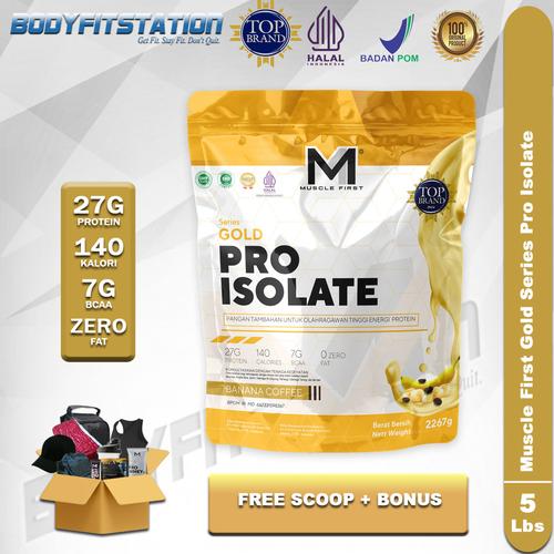 Jual Muscle First Gold Pro Isolate 5 Lbs / M1 protein suplemen susu ...