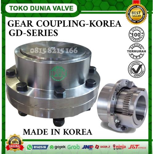 Jual GEAR COUPLING GD-35 MAX.BORE 134mm GEAR COUPLING - KOREA - Jakarta ...