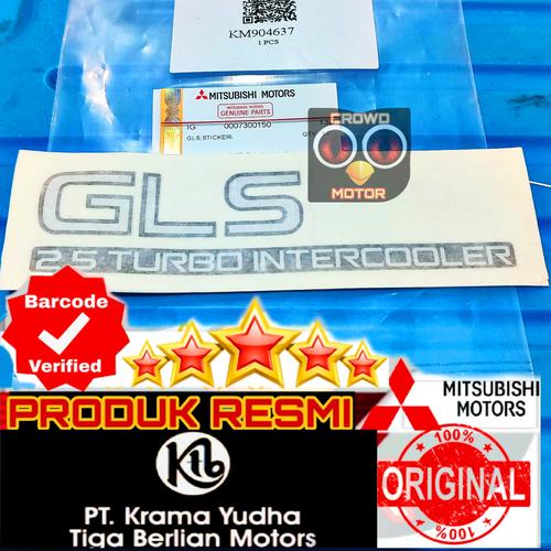 Jual Stiker GLS 2.5 Turbo Intercooler Sticker GLS 2500cc Turbo ...