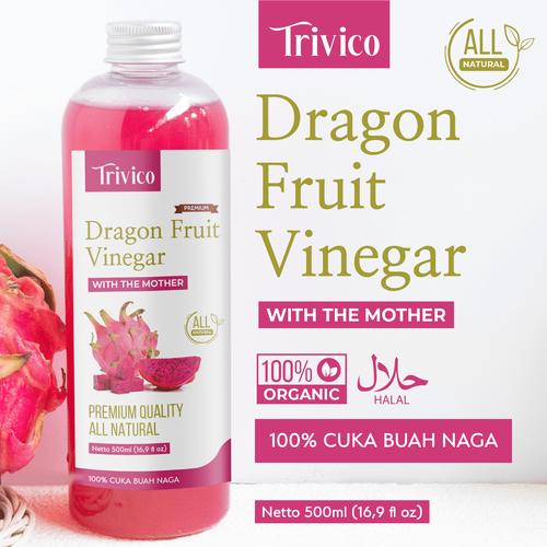 Promo TRIVICO | CUKA BUAH NAGA | DRAGON FRUIT VINEGAR | MINUMAN ...