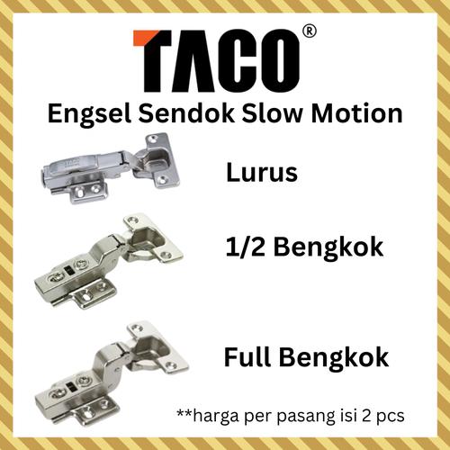 Jual Engsel Sendok Slow Motion Taco Lurus / 1/2 Bengkok / Full Bengkok ...