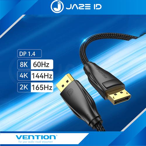 Jual Vention Kabel DisplayPort DP 1.4 Male to Male 4K 8K HDR Port 3M 5M ...