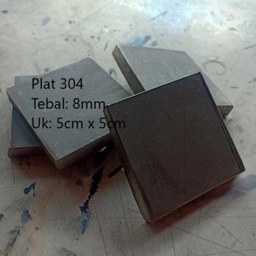 Jual Plat 304 | tebal: 8mm | custom kotak | plate stenlis stainless ...
