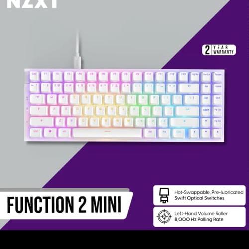 Jual NZXT Function 2 Mini TKL Compact tenkeyless optical keyboard ...