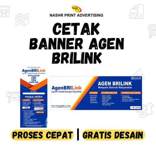 Jual CETAK BANNER AGEN BRILINK | SPANDUK AGEN BRILINK - RING - Kab ...