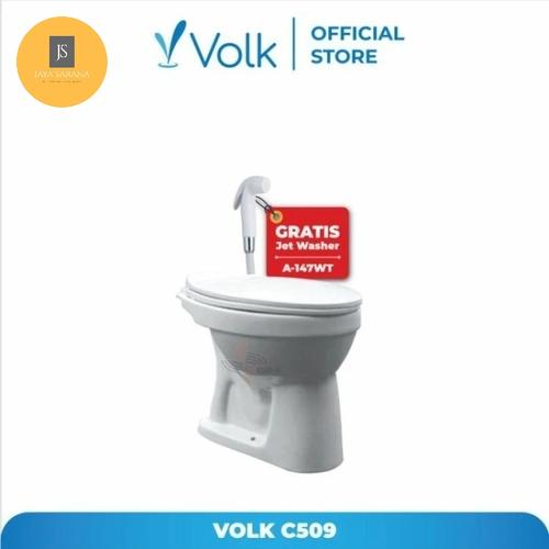 Jual Paket Kloset Duduk Siram Lengkap Volk C509 Include Jet Shower - Kota Denpasar - Ud. Jaya ...