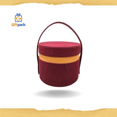 Jual Box bulat tenteng/ Kotak bulat/ Box Gift/ Box Packaging, Diameter ...