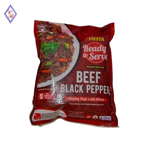 Jual Fiesta Ready To Serve Frozen Beef Blackpepper 300gr RTS Daging ...