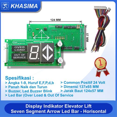 Promo Indikator Display Elevator Lift Seven Segment Arrow Led Bar - Horisontal - Kab. Bogor ...