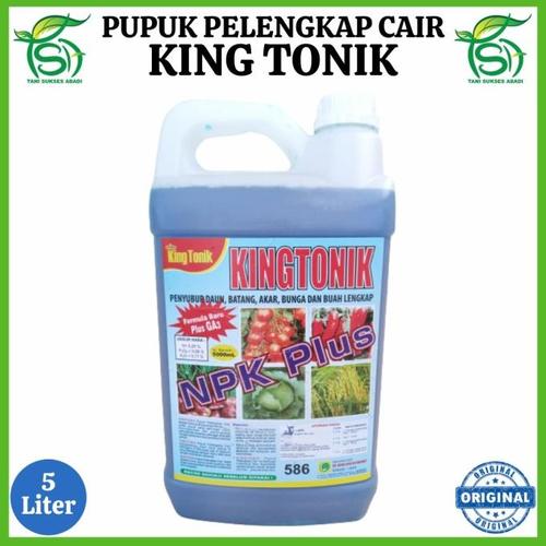 Jual KING TONIK 5 Liter - Pupuk Cair NPK Plus Penyubur Daun, Bunga dan Buah ORI! - Kab. Sleman ...
