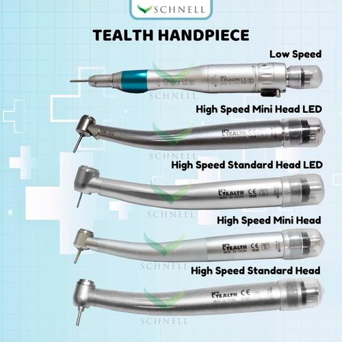 Promo Tealth Handpiece High Speed LED 4 Hole/Low Speed/Handpiece Mini ...