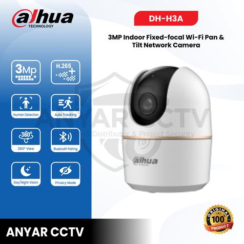 Jual DAHUA H3A 3MP Indoor Fixed-focal Wi-Fi Pan & Tilt Network Camera ...