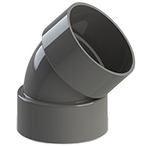 Jual Knee / Keni / Elbow 45° (D) Rucika ( 1-1/4", 1-1/2", 2", 2-1/2", 3 ...