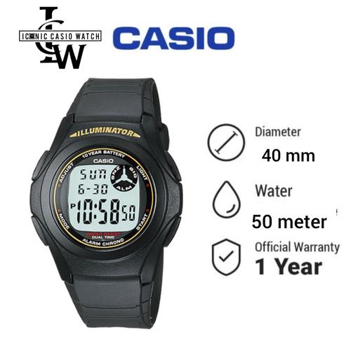 Jual Jam tangan pria CASIO F-200W-9ADF ORIGINAL - Kota Jambi - Iconic Casio Watch | Tokopedia