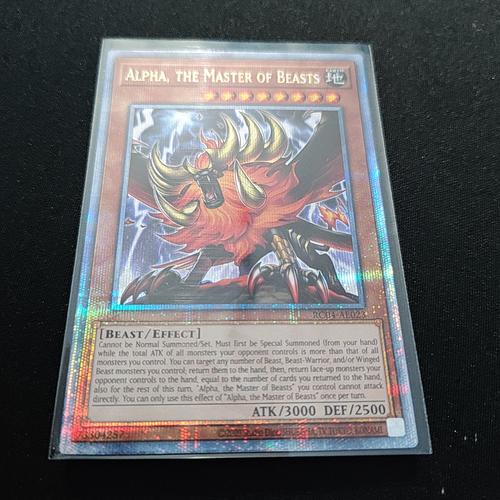 Jual YUGIOH OCG AE RC04-AE023 Alpha, the Master of Beasts (QCSR) - Kab ...