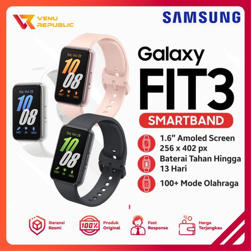 Promo Samsung Galaxy Fit 3 SmartBand Fit3 Smartwatch Jam Tangan Digital ...