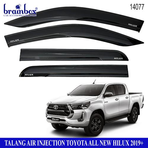 Jual Talang Air Injection Toyota All New Hilux 2019+ Window Door Visor Deflector - Kota Batam ...