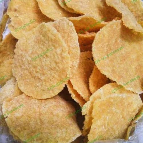 Jual Snack Krupuk puli gendar beras mentah model bulat 500gram - Kota ...