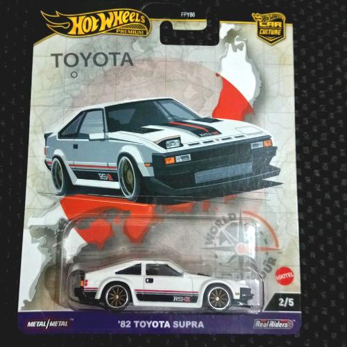Jual hotwheels premium world tour car culture 82 toyota supra - Kab ...