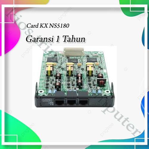Jual KX-NS5180 Expand Card Pabx Panasonic 6 Port CO Line untuk NS300 ...