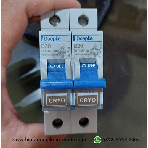 Jual Miniature Circuit Breaker (MCB) DOEPKE 20 Amp GOLD CRYO Made in ...