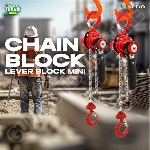 Jual Katrol Lever Block ALDO 1.5 Meter Lever Block Mini / Alat Lifting ...