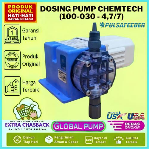 Jual Dosing pump Pompa Chemical Chemtech Pulsafeeder 100-30 4,7LPH 7 ...