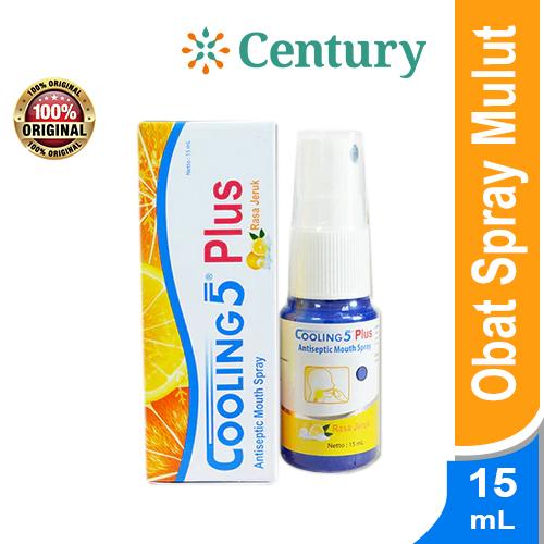 Promo COOLING 5 PLUS ANTISEPTIK MOUTH SPRAY JERUK 15ML / PENYEGAR MULUT ...