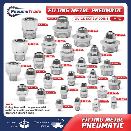 Promo Fitting push in Metal MPC - MPC 4-01 - Kota Surabaya ...