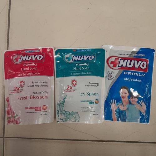 Jual Nuvo Hand wash hand soap sabun cuci tangan (ada 2 varian) refill ...
