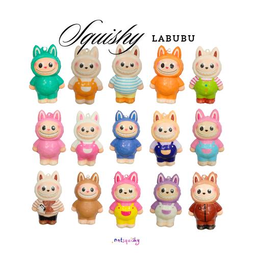 Jual Natsquishy - Gantungan Squishy Mini Karakter Labubu - Labubu ...
