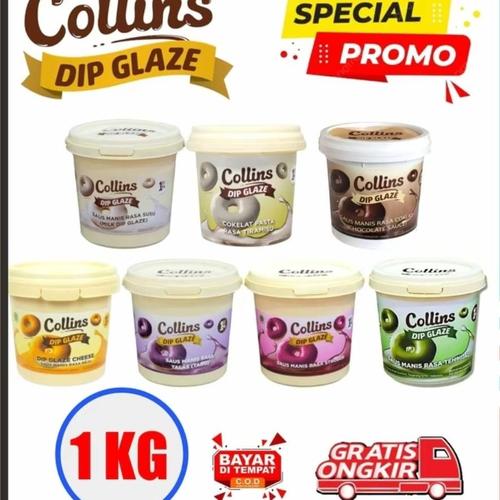 Jual COLLINS DIPGLAZE 1 KG READY SEMUA RASA - GLAZE TARO 1 KG - Kab ...